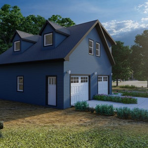 28' X 32' Two Bedroom Garage Apartment PDF - Etsy