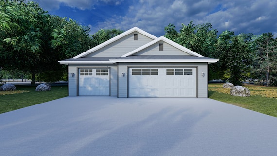 Craftsman Style Garage Plans