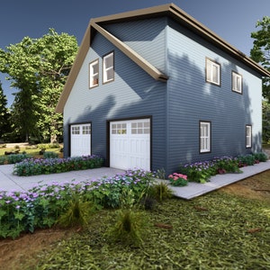 28' X 32' Two Bedroom Garage Apartment PDF - Etsy Canada