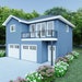 30' X 28' Two Bedroom Garage Apartment - PDF Architectural Plan With ...