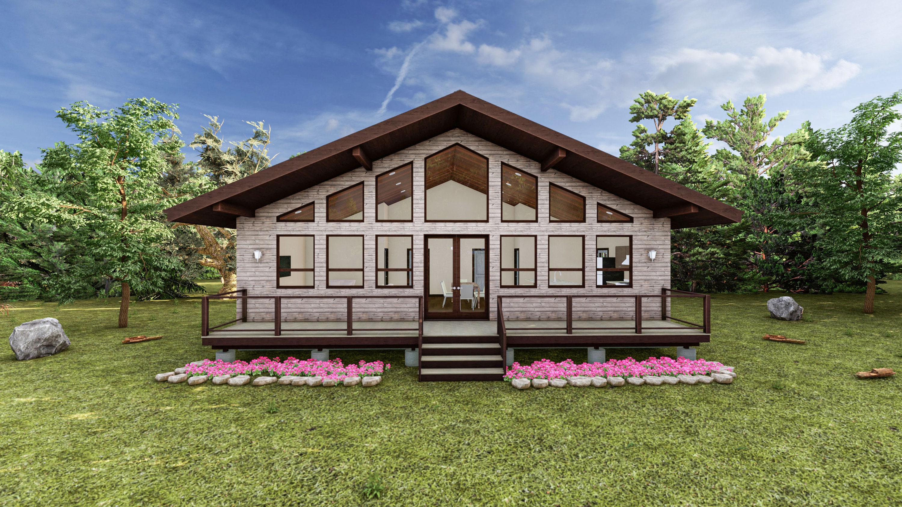 30x40 Cabin Building Plans Loft 30x40 With Loft House Plans Etsy UK