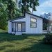 37' X 26' Modern Tiny House PDF Architectural Plan With Materials List ...