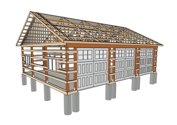Pole Barn Foundations Framing
