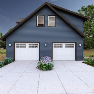28' X 32' Two Bedroom Garage Apartment PDF - Etsy