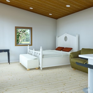 32' X 16' One Bedroom Tiny House | Cabin - PDF Architectural Plan With ...