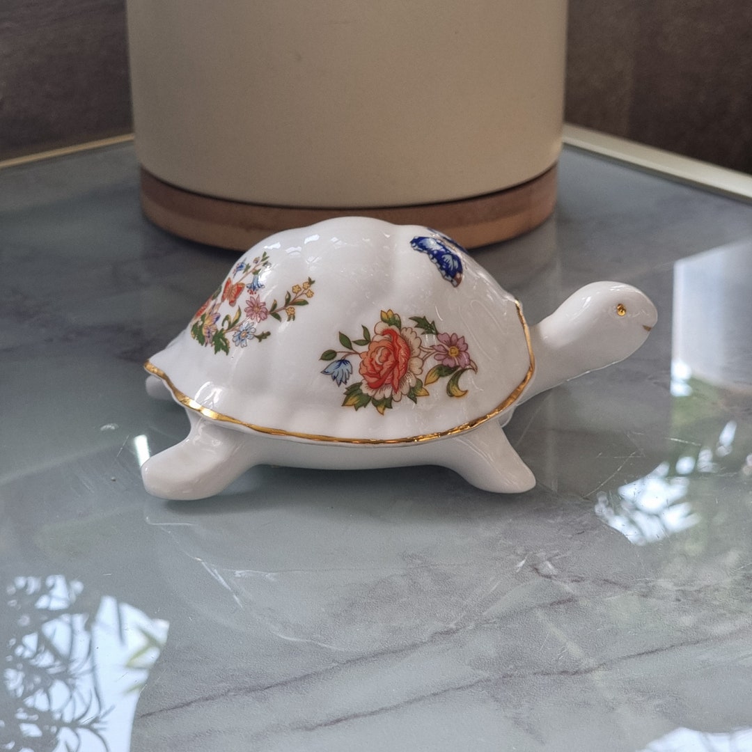 Aynsley Turtle Trinket Box - Etsy
