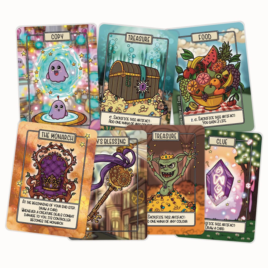 Commander Essentials Token Pack (10) – Hand-illustrated MTG Monarch ...