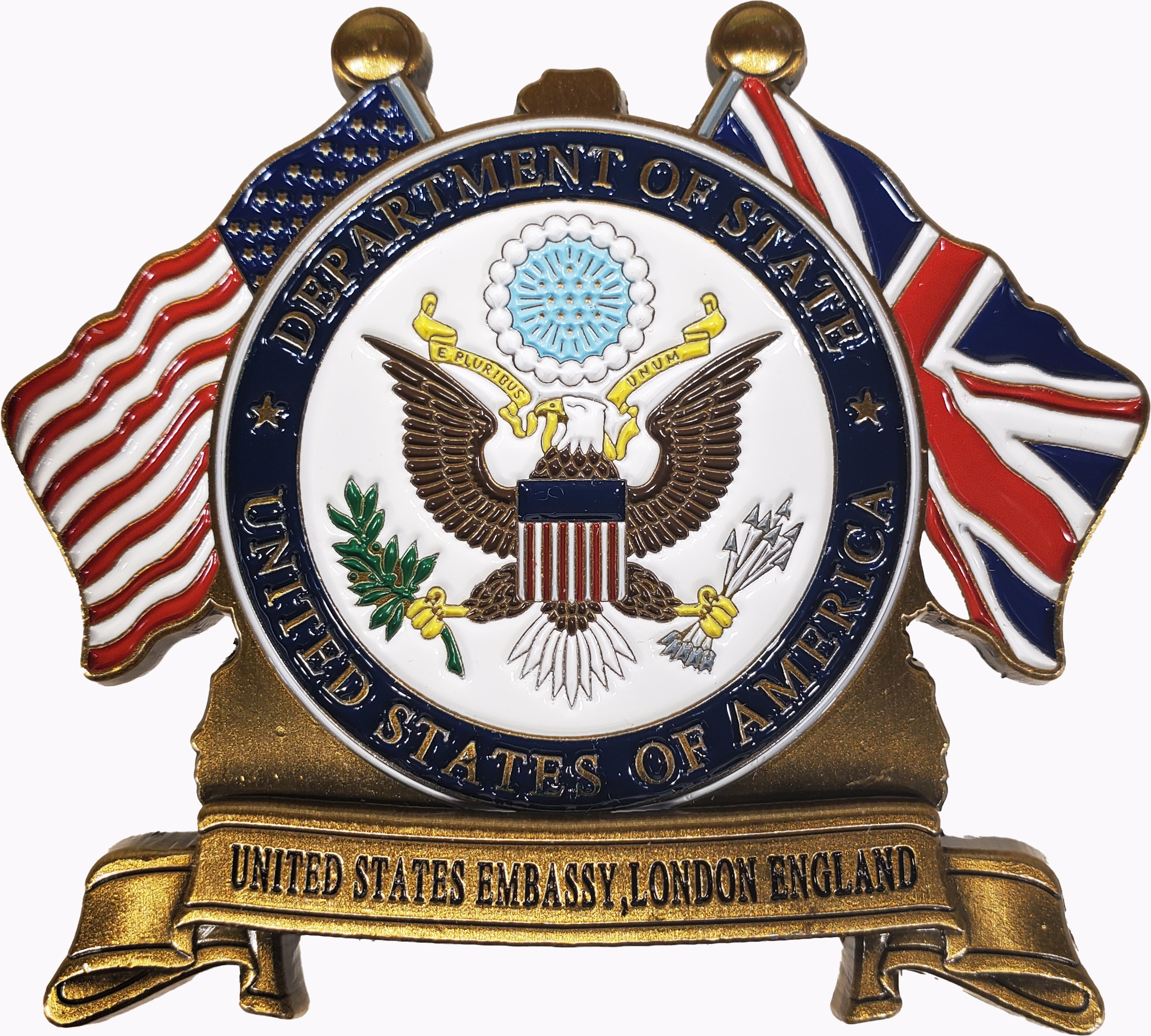 US State Department US Embassy London England Commemorative Challenge ...