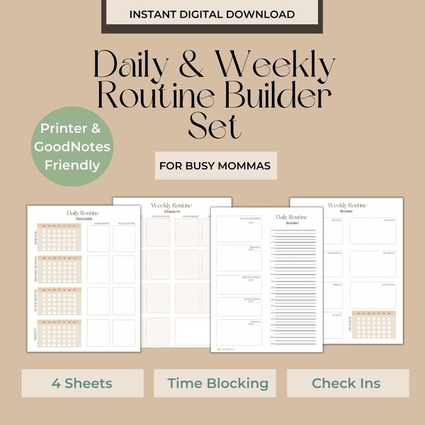 Routine Builder - Etsy