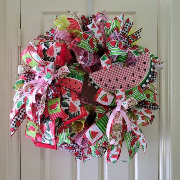 Big Watermelon Door Hangers - Etsy