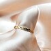14K Gold Filled Braided Ring, Stackable Ring, Tarnish Resistant Ring ...