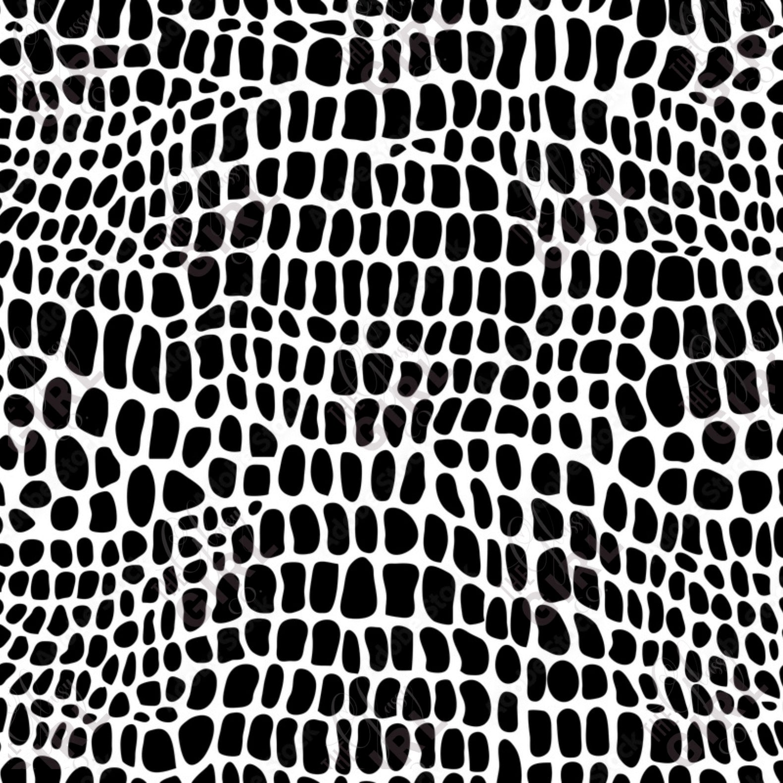 Snake Skin Black Enamel Waterslide Decal Silkscreen Decals Vitrifiable ...