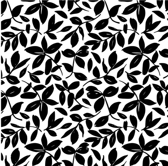 Waterslide Decal Leaves Pattern Silkscreen Decal Deep - Etsy