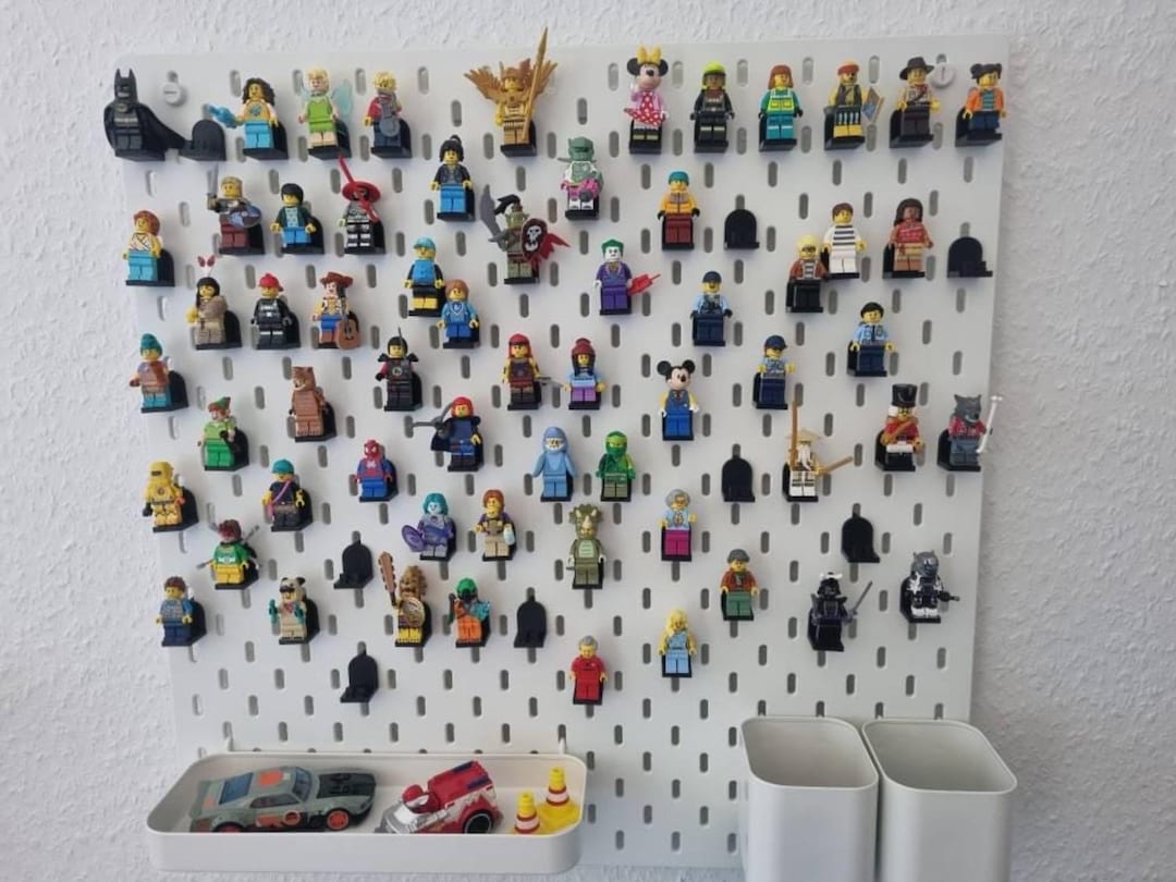 5x Lego Figure Holder for Skadis Pegboard - Etsy