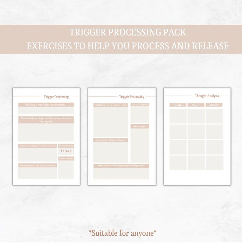 Trigger Processing, Thought Processing, Somatic Healing, Mental Health ...
