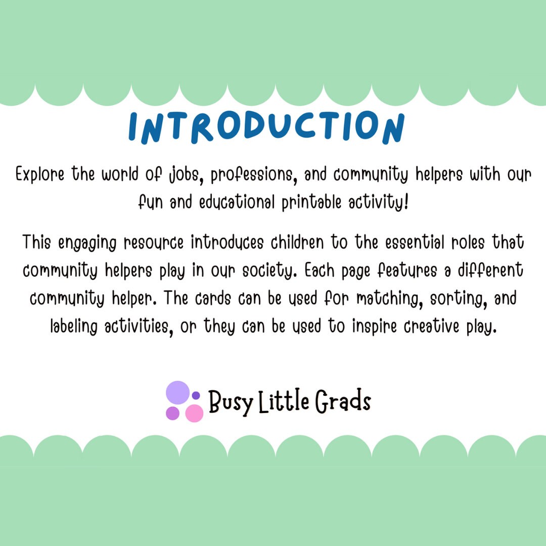 Community Helpers Busy Book on Professions Sorting Occupation Worksheet ...