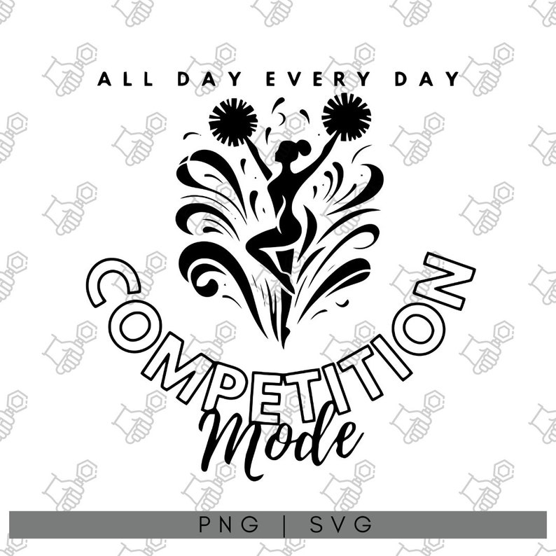Cheer Bundle: Competition & Game Day SVG/PNG Cheerleader, Cheer Mom ...