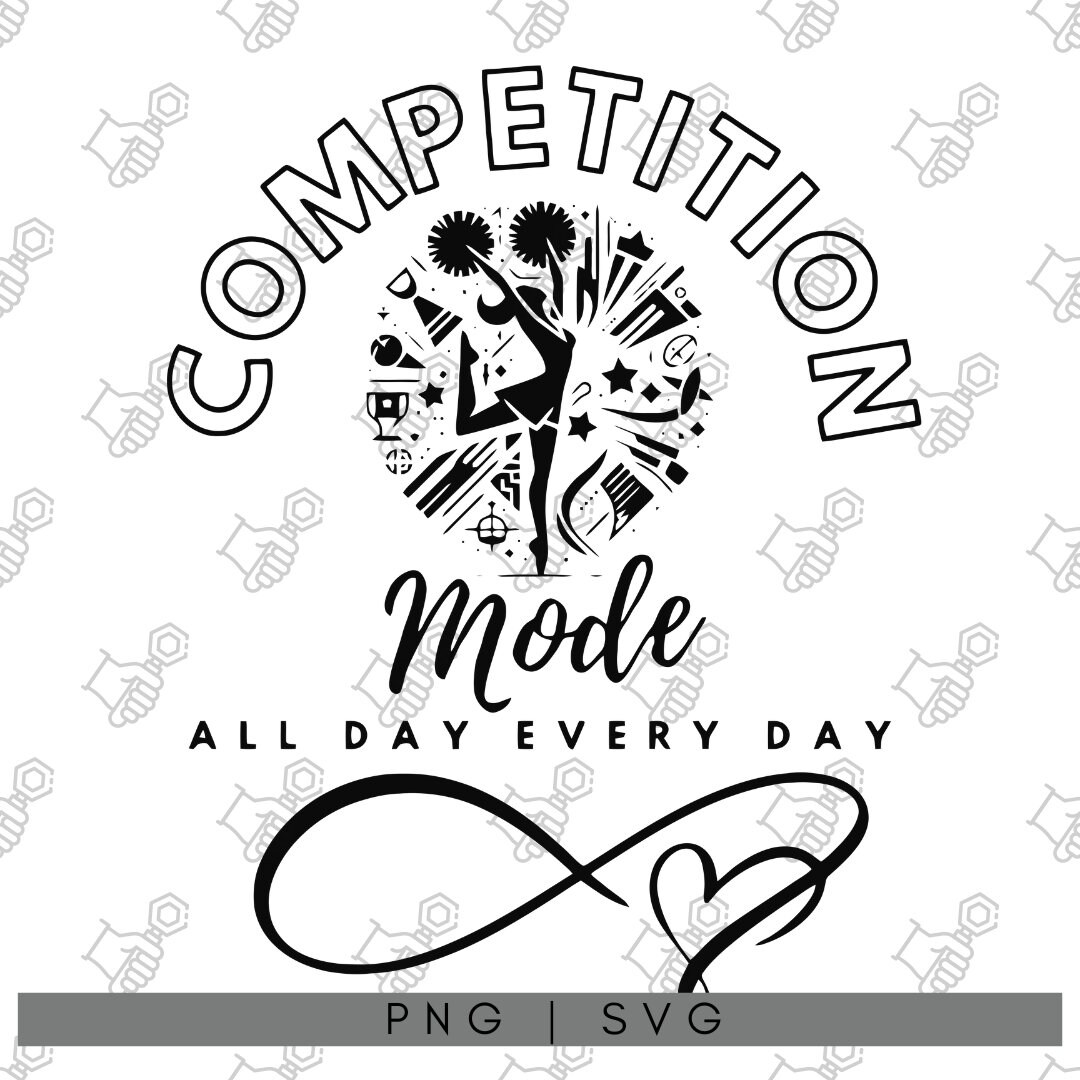 Cheer Bundle: Competition & Game Day SVG/PNG Cheerleader, Cheer Mom ...
