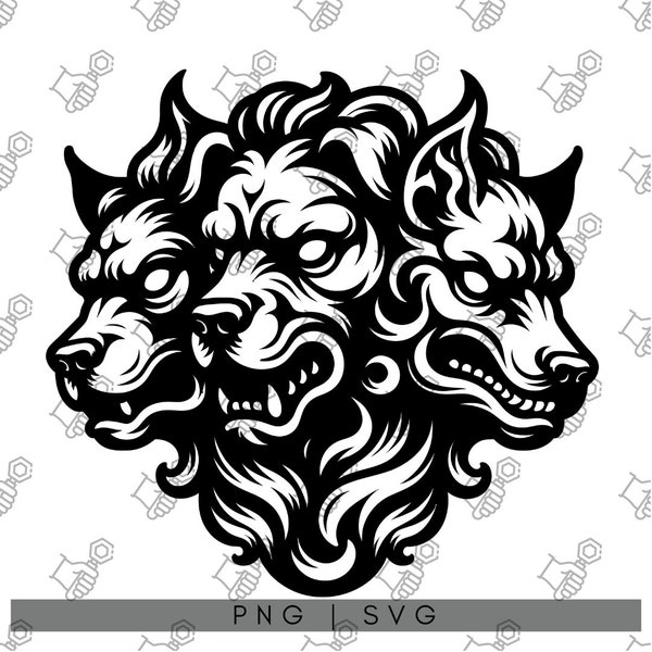 Hades and Cerberus Svg - Etsy