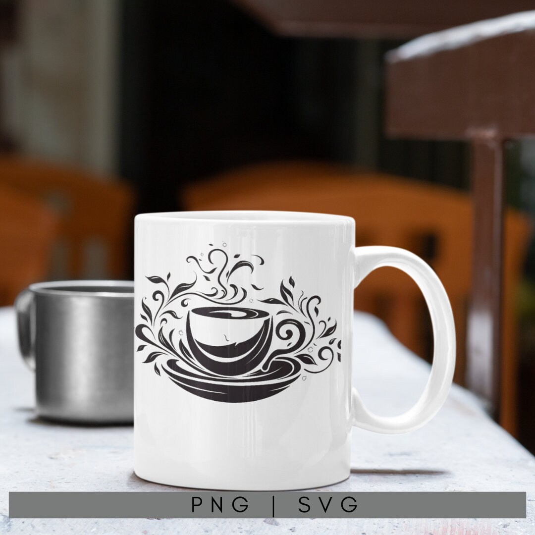 Koffein Königin Kaffee SVG Bundle Hilarious Kaffee Zitate & Becher ...