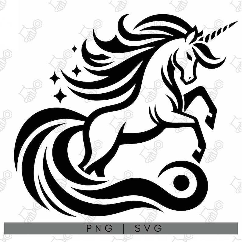 Unicorn Svg Bundle Magical Face Birthday And Rainbow Designs For Cricut Clipart And Silhouette