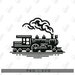 Vintage Steam Engine SVG Bundle: Classic Locomotive, Polar Express ...