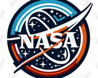 NASA Svg, Nasa Logo Svg, NASA Circle Logo 3 Color Layered SVG Cricut ...