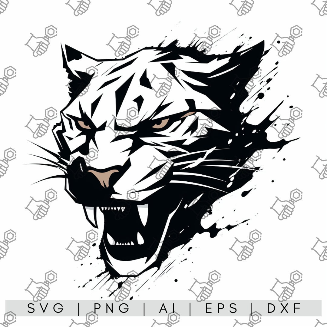 Cougar Claw Mark SVG Mountain Lion Scratch Vector Wildcat - Etsy