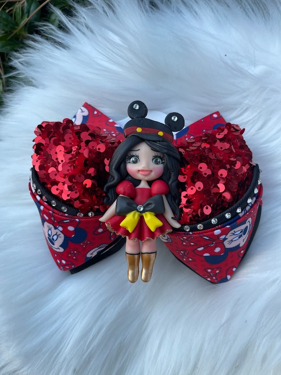 Minnie Mouse Bun - Etsy
