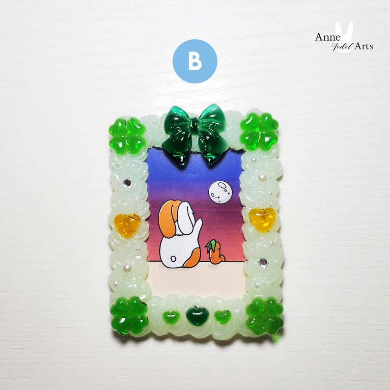 K-pop Toploader Clover Decoden Card Sleeve for Idol Photocard - Etsy