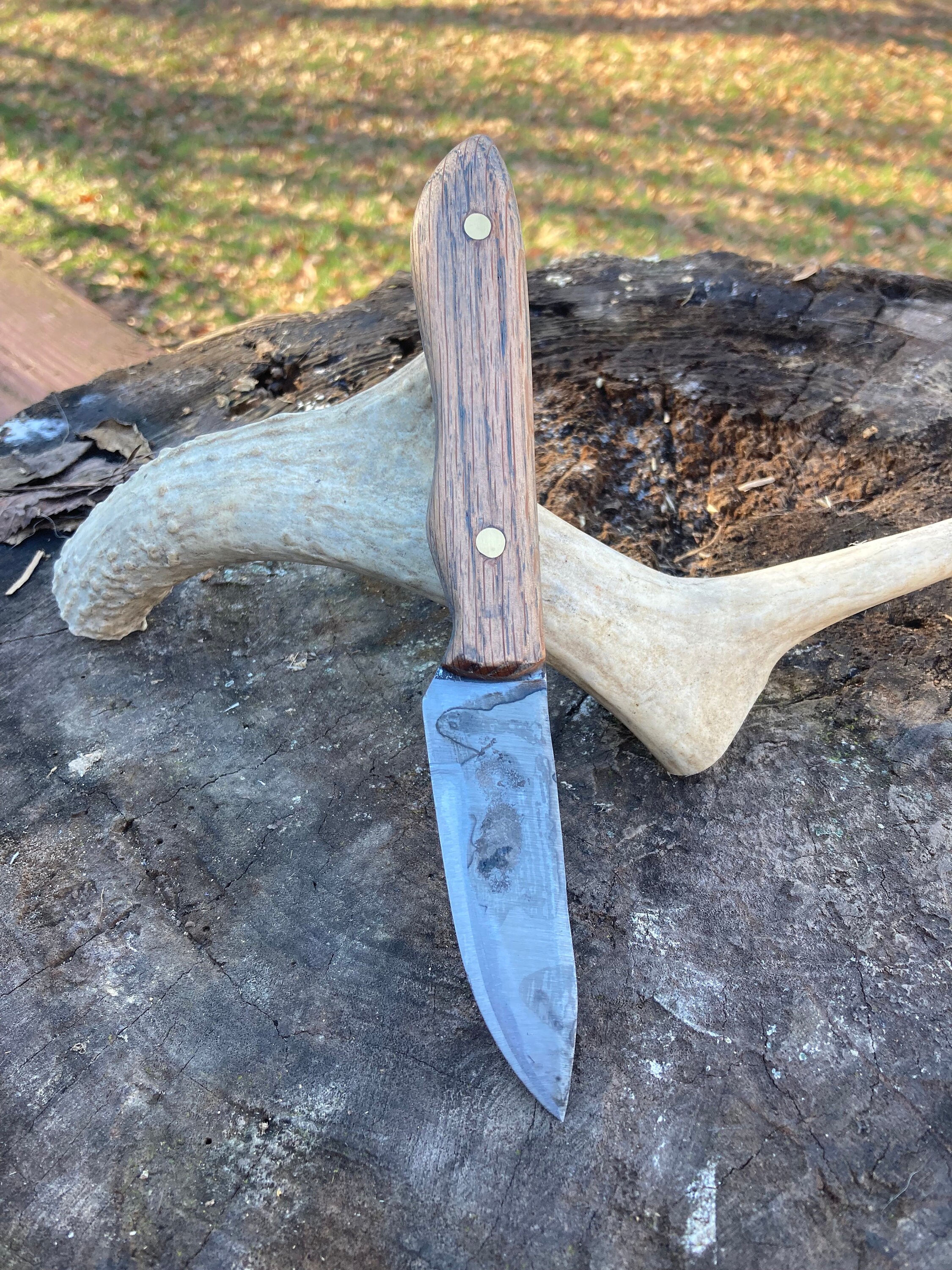 Hand Forged American Made Hunting Knife - Etsy