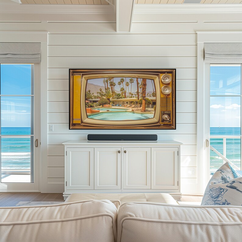 Frame TV Art Retro Screen TV Vintage Tv Screen, Antique Old Television ...