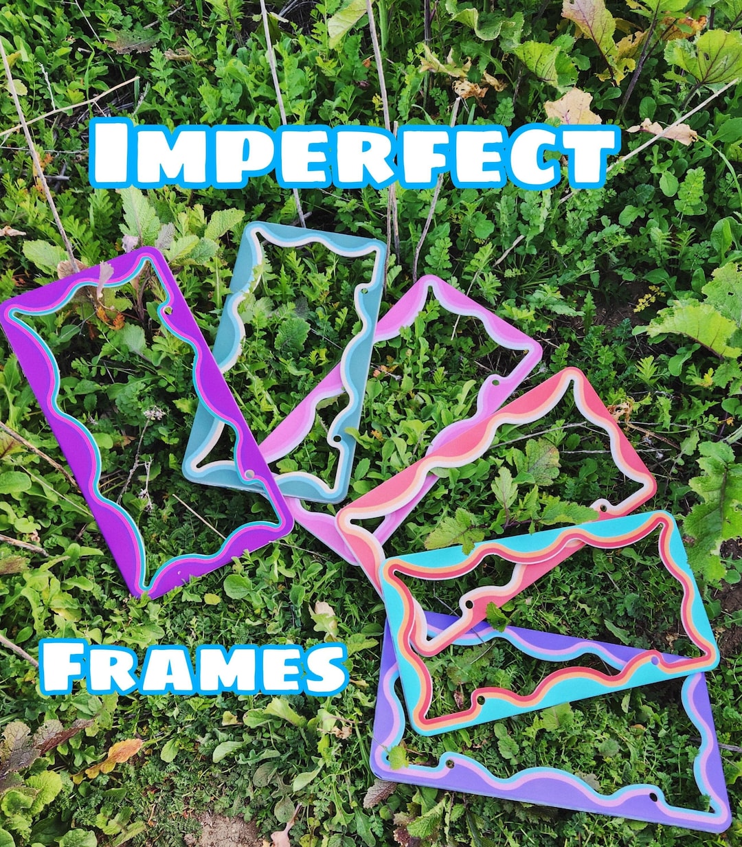 Imperfect Boho License Plate Frames - Etsy