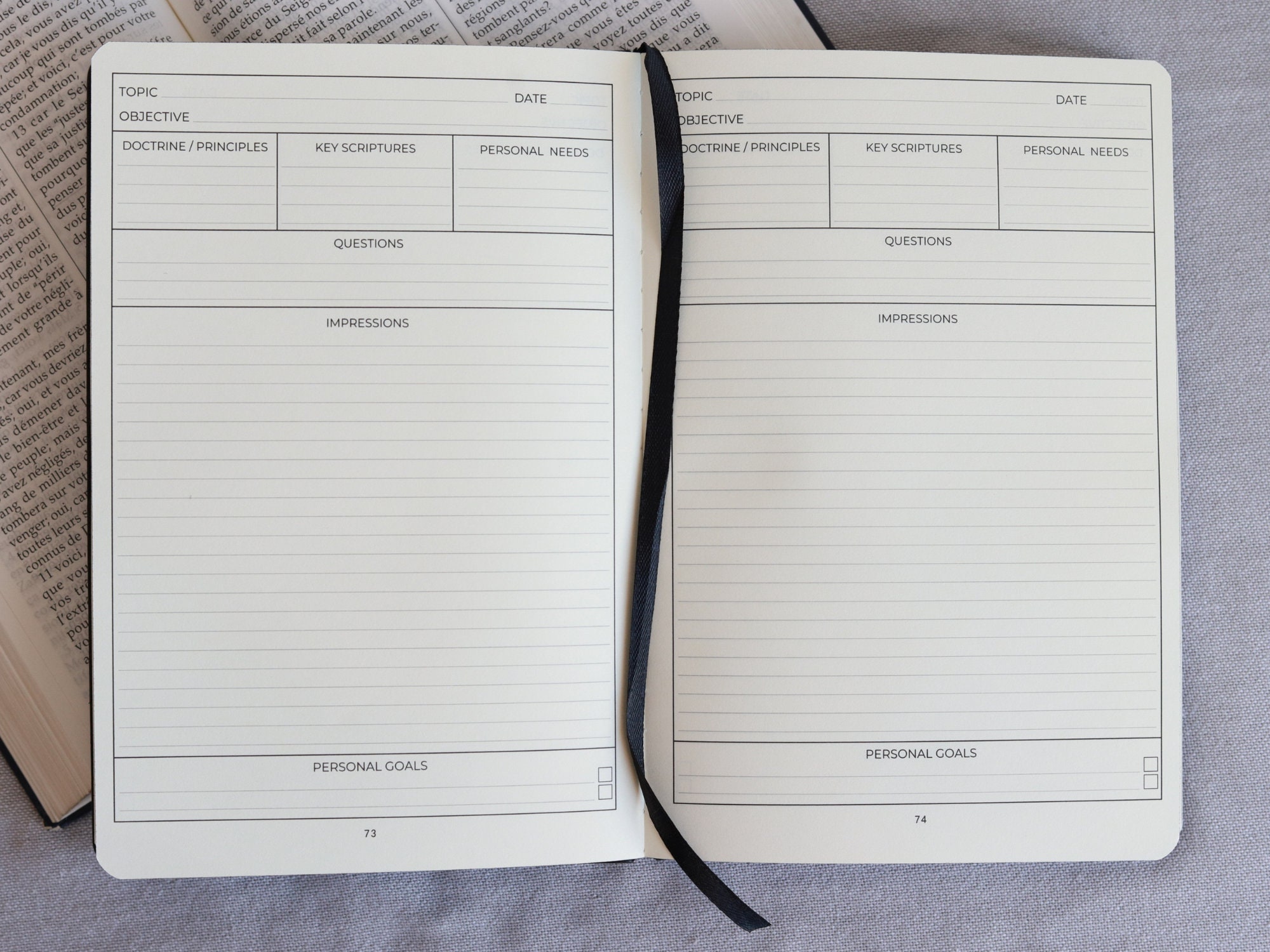 Study Journal - Etsy