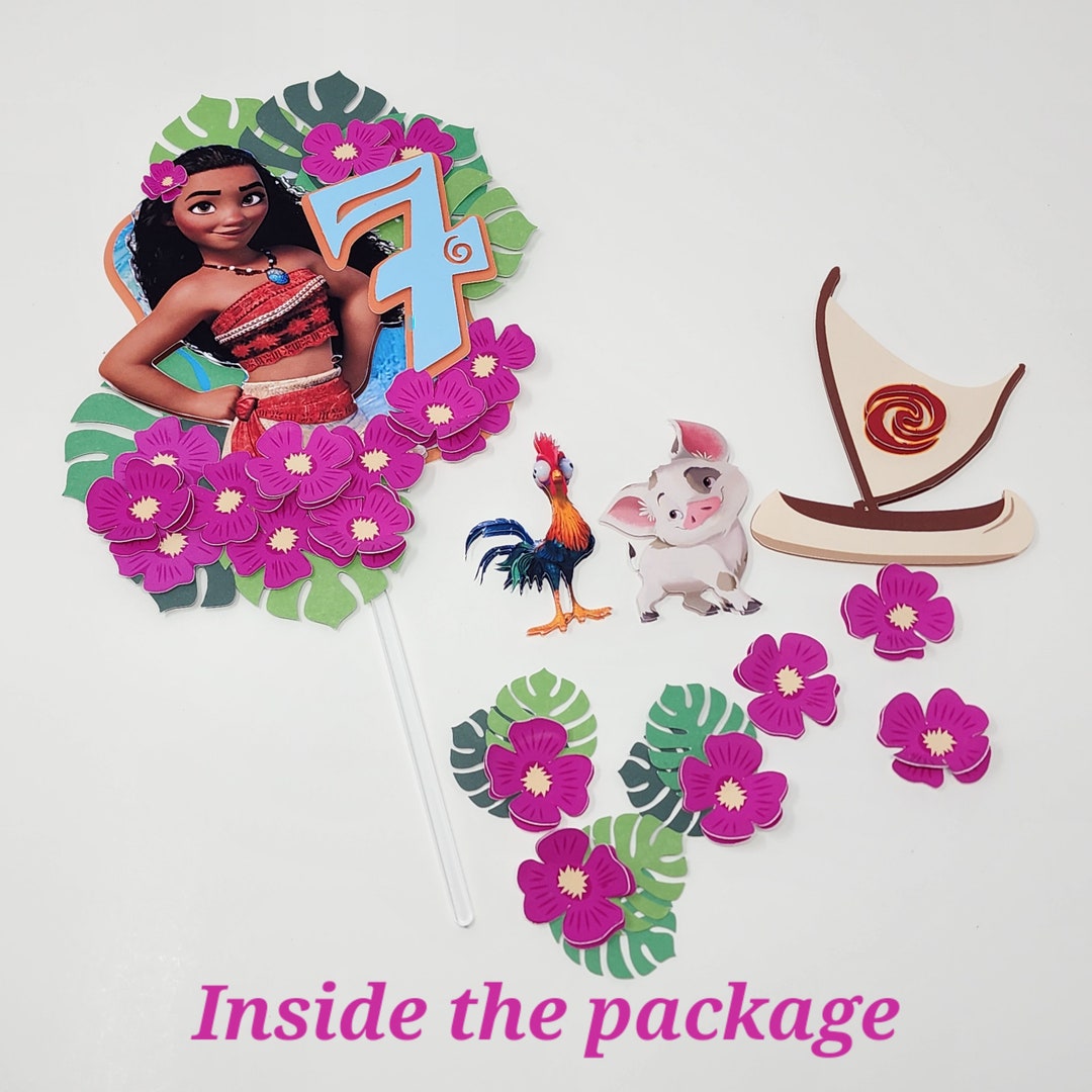 Moana Cake Topper - Etsy