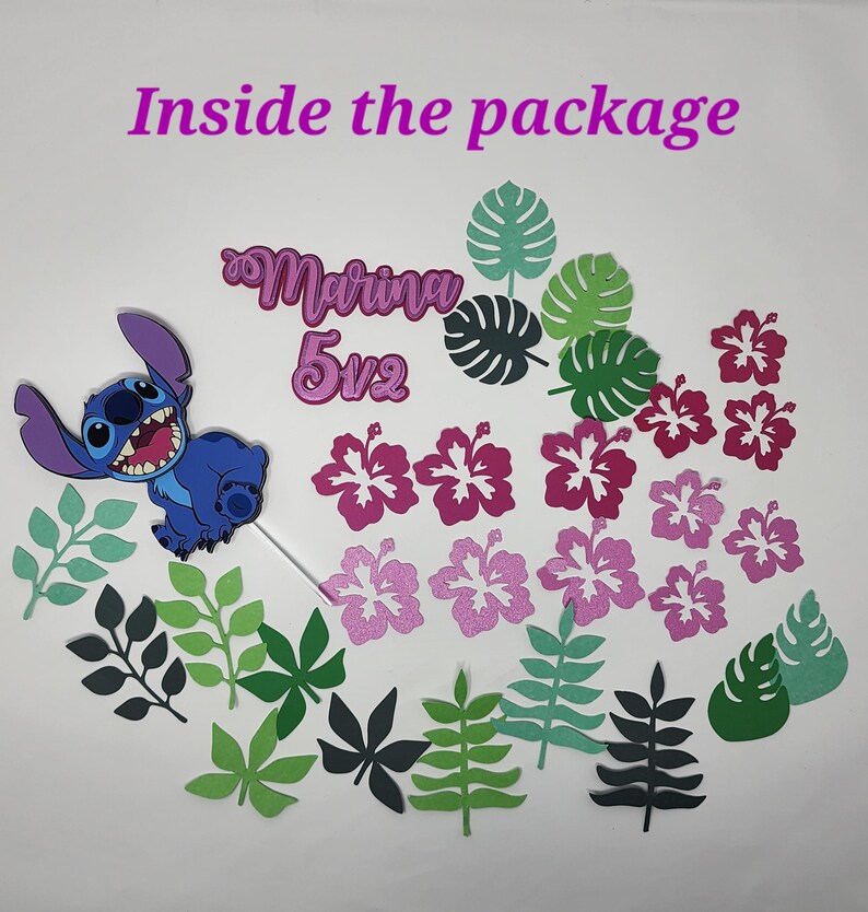 Stitch Cake Topper - Etsy