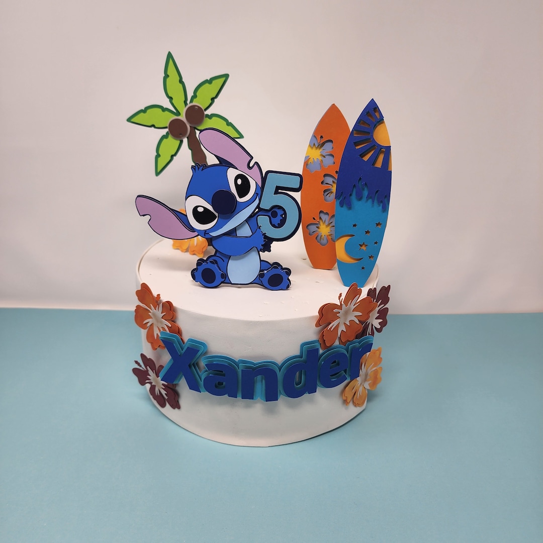 Stitch Cake Topper / Stitch for Boys - Etsy