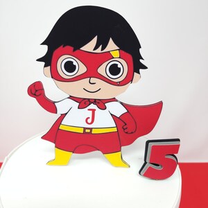 Ryan's World Cake Topper - Etsy