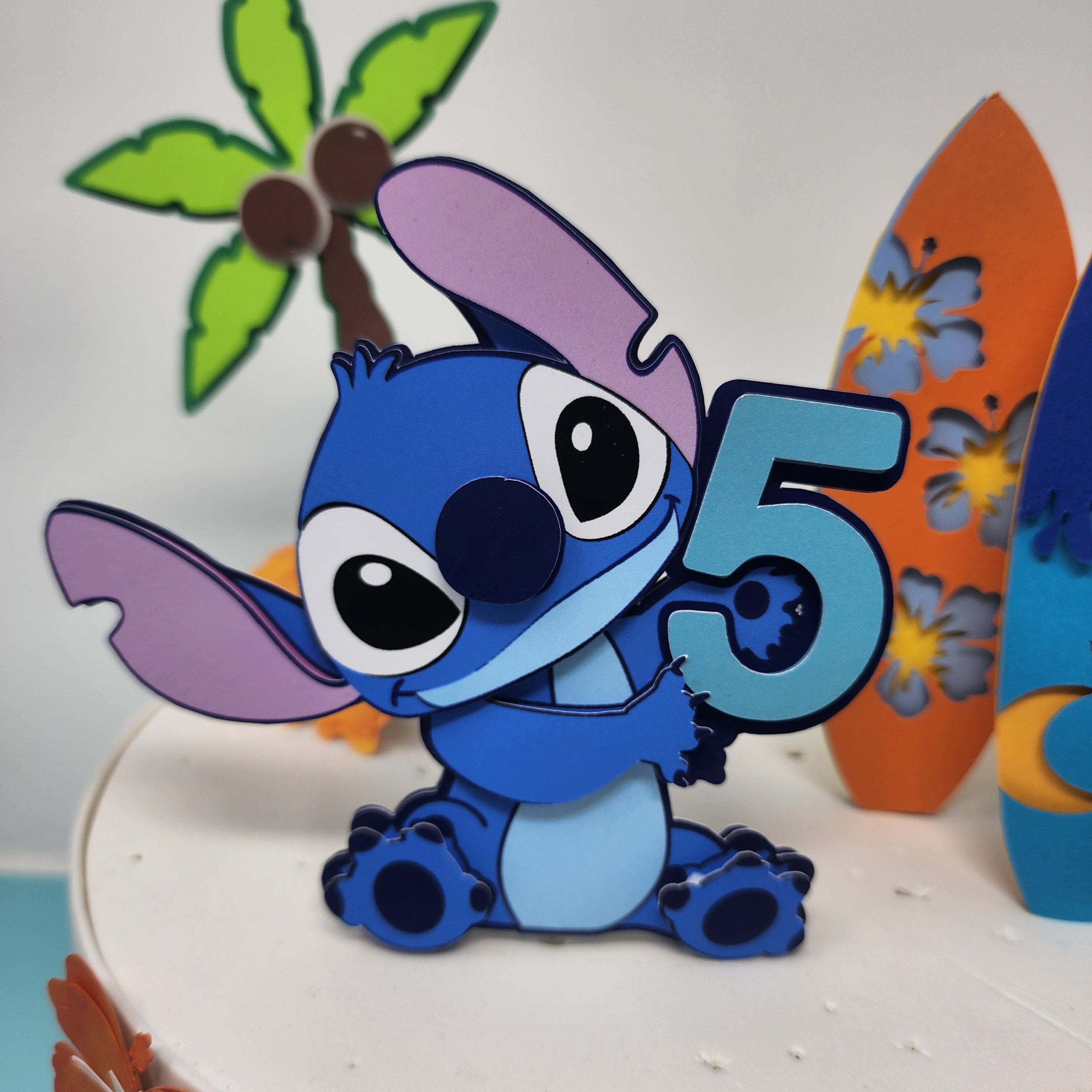 Stitch Cake Topper / Stitch for Boys - Etsy