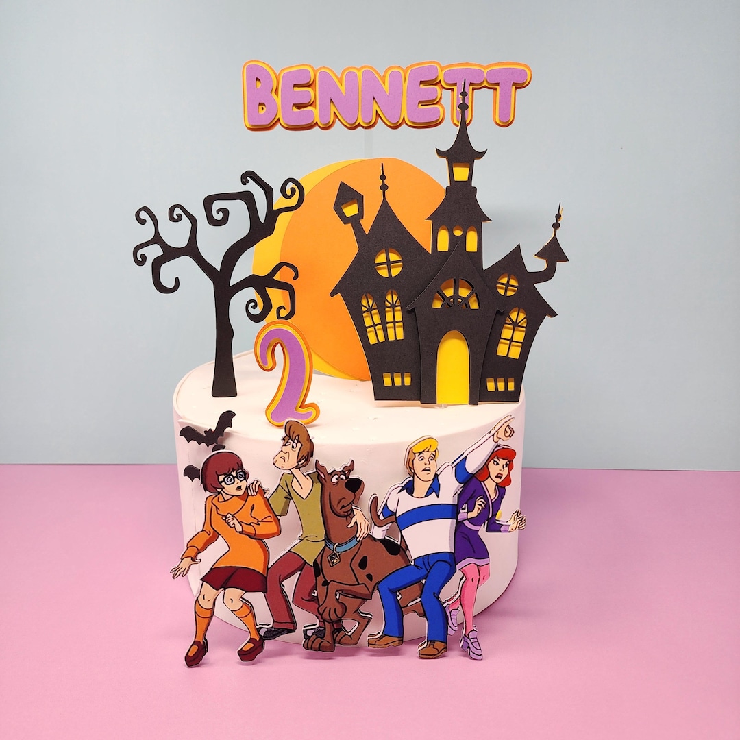 Scooby Doo Cake Topper - Etsy