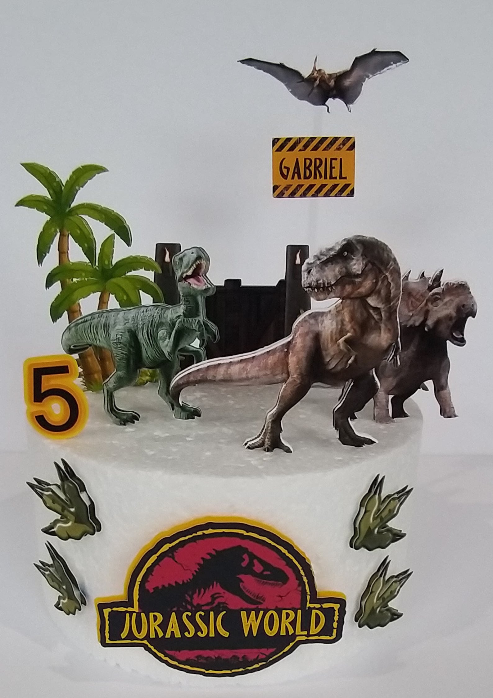 Jurassic World Cake Topper / Jurassic World / Dinosaurs - Etsy