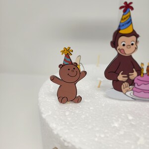Curious George Cake Topper - Etsy