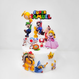 The Super Mario Bros Movie / Super Mario Bros Cake Topper / Mario and ...