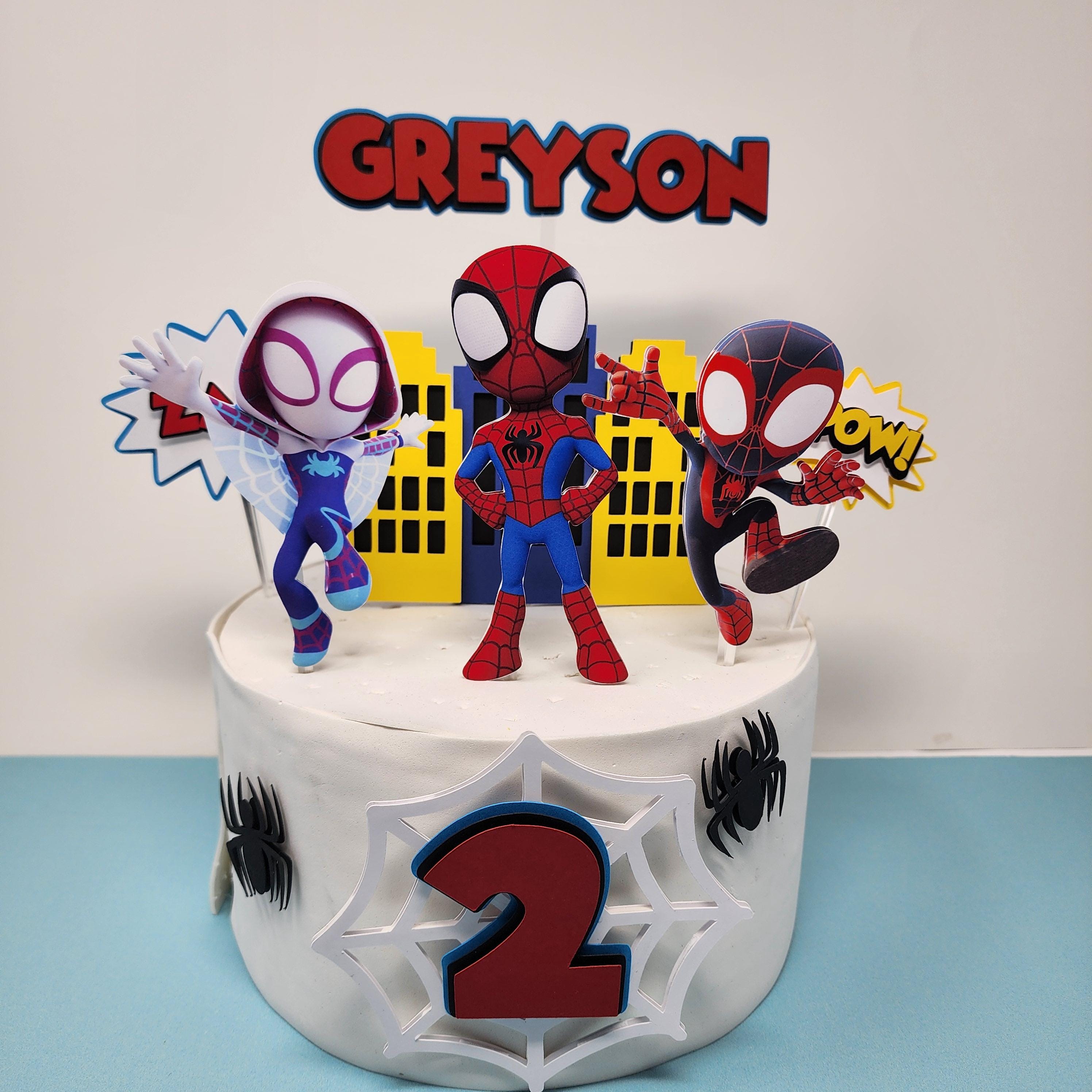 Spidey and His Amazing Friends Cake Topper - Etsy
