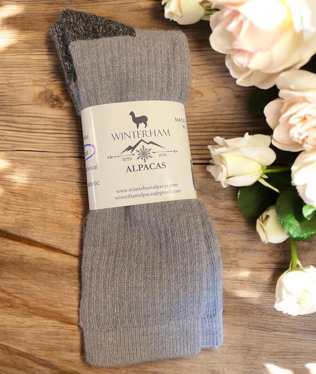Alpaca Boot Socks - Etsy