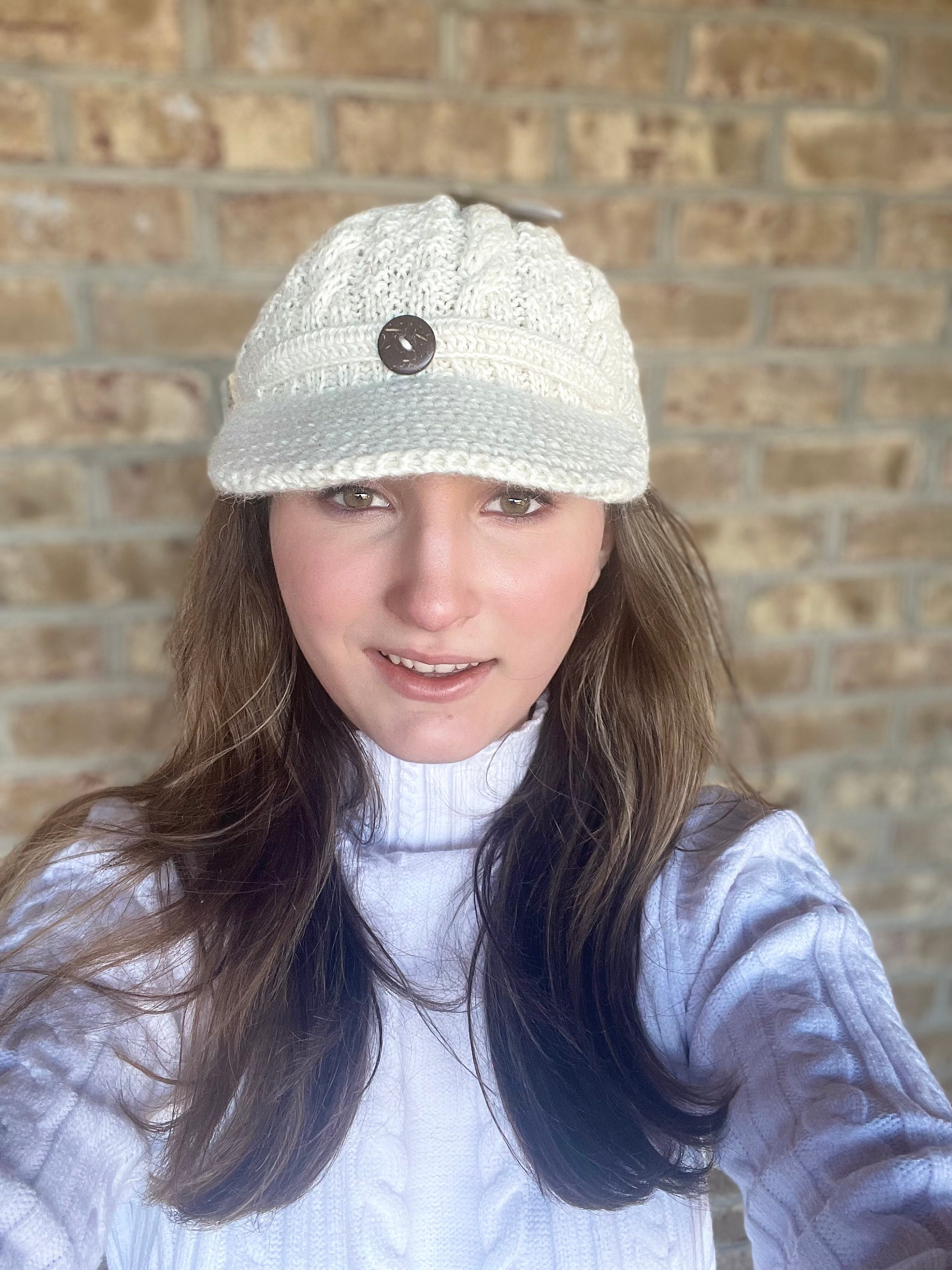 Alpaca Trenza Button Cap - Etsy