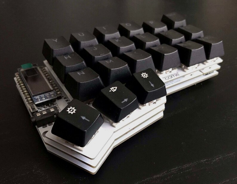 Soldered Corne Split Keyboard With OLED - Etsy