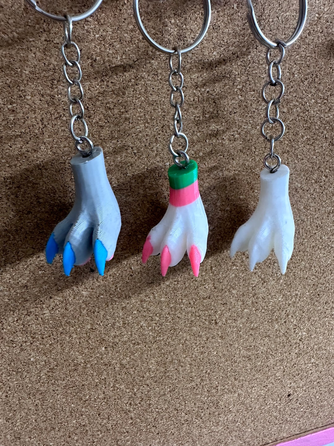 Paw Keychain - Etsy