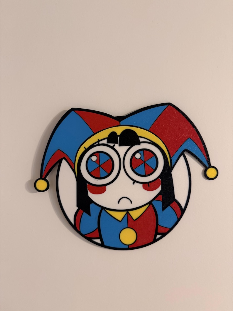 The Amazing Digital Circus Door Character Icon - Etsy