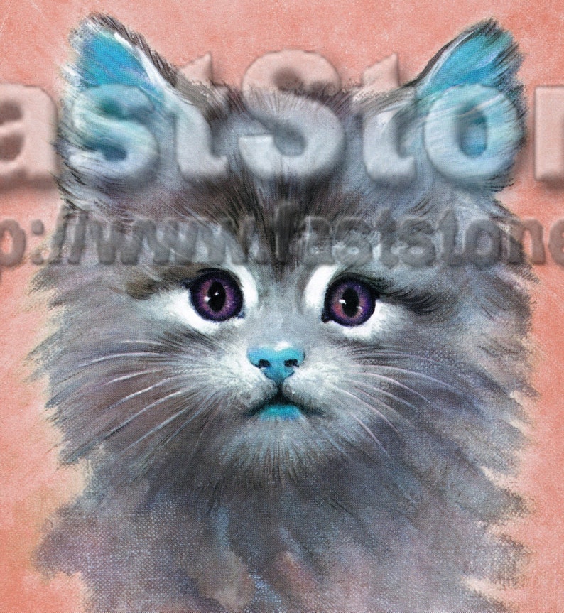Sci Fi Kitty Cat Downloadable Image in JPG, PNG, Tif, Pdf, - Etsy